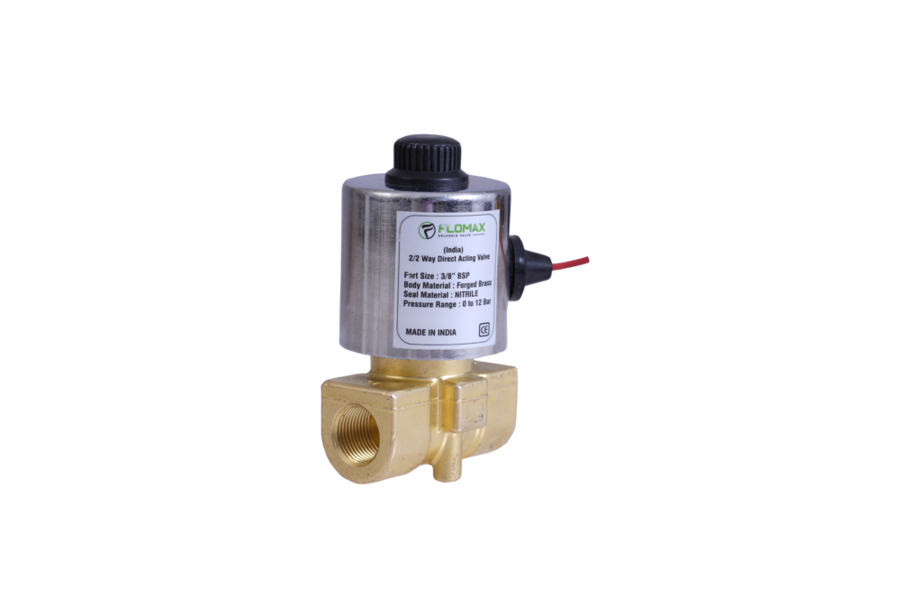 2/2 Way Direct Acting Solenoid Valve – Flomax Valve
